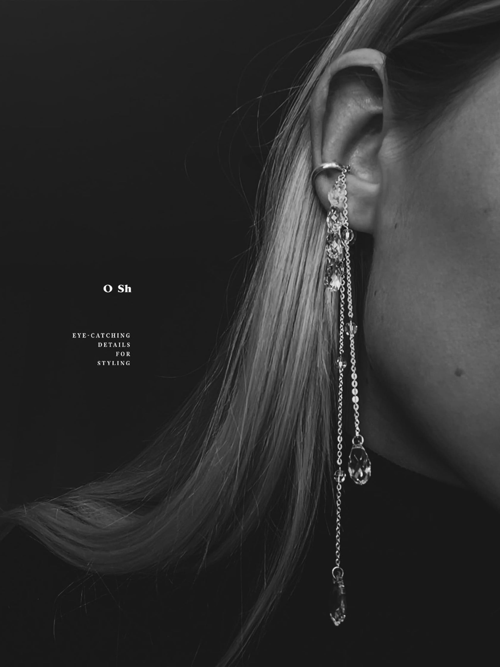 "U WET" EAR CUFF SILVER – O Sh